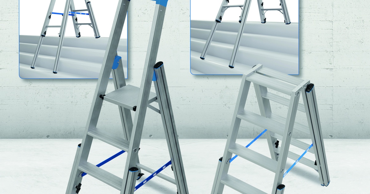 Krause-Werk: Telescopic Step Ladders – GSA25 Finalist • GIT-SECURITY ...