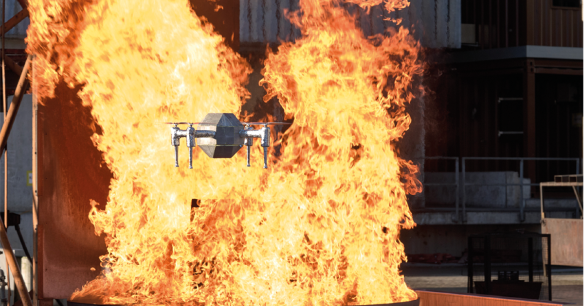 Heat-Resistant Drones for Firefighting • GIT-SECURITY.com is the target ...