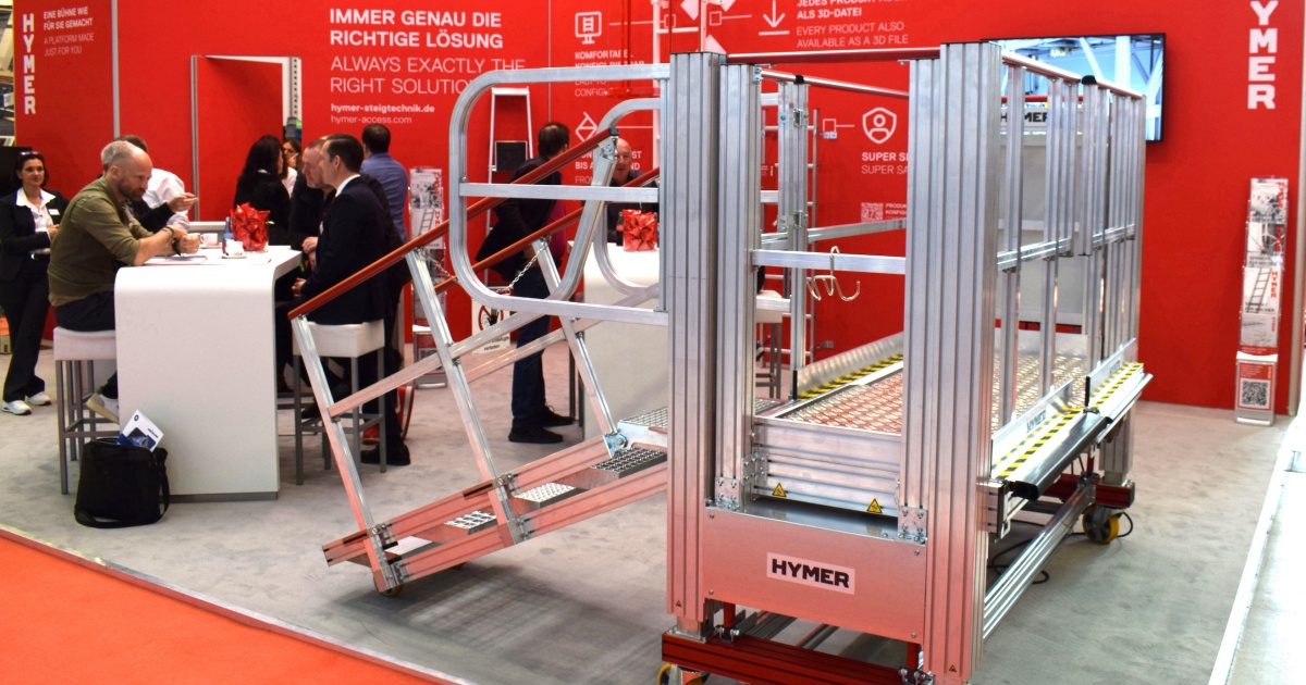 Hymer-Steigtechnik: Arbeitsbühnen aus dem Baukastensystem • GIT-SICHERHEIT.de ist das ...