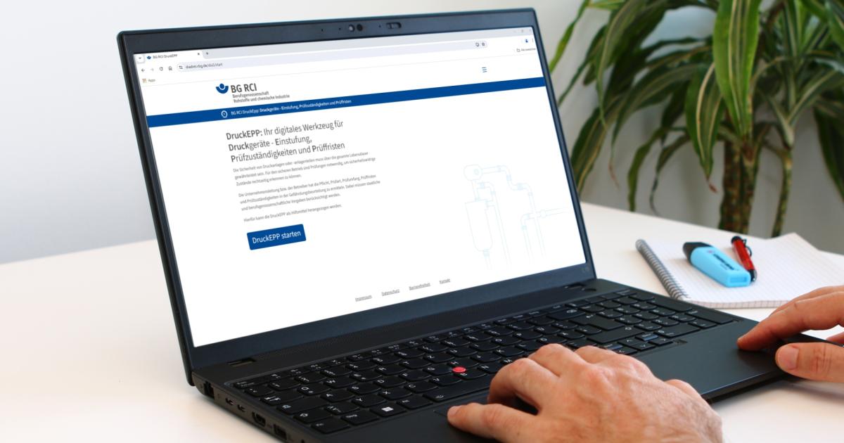 BG RCI: Immer auf den richtigen Druck achten! • GIT-SICHERHEIT.de ist ...