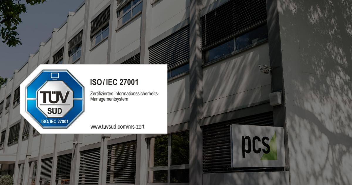 PCS Systemtechnik erhält ISO 27001-Zertifizierung • GIT-SICHERHEIT.de ...