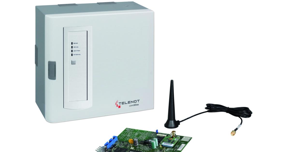 Sichere Alarmübertragung auch nach 2G-Abschaltung mit Telenot • GIT ...