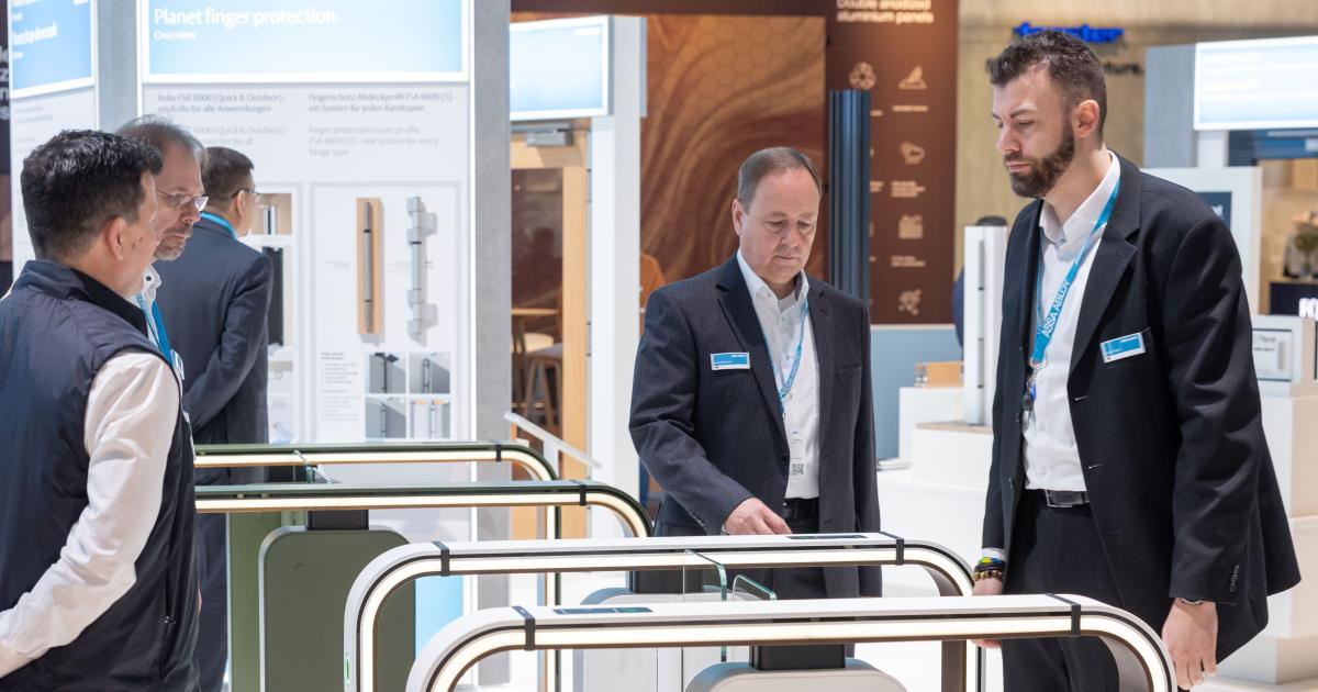 Sensorschleuse verbindet Sicherheit und individuelles Design • GIT-SICHERHEIT.de ist das ...