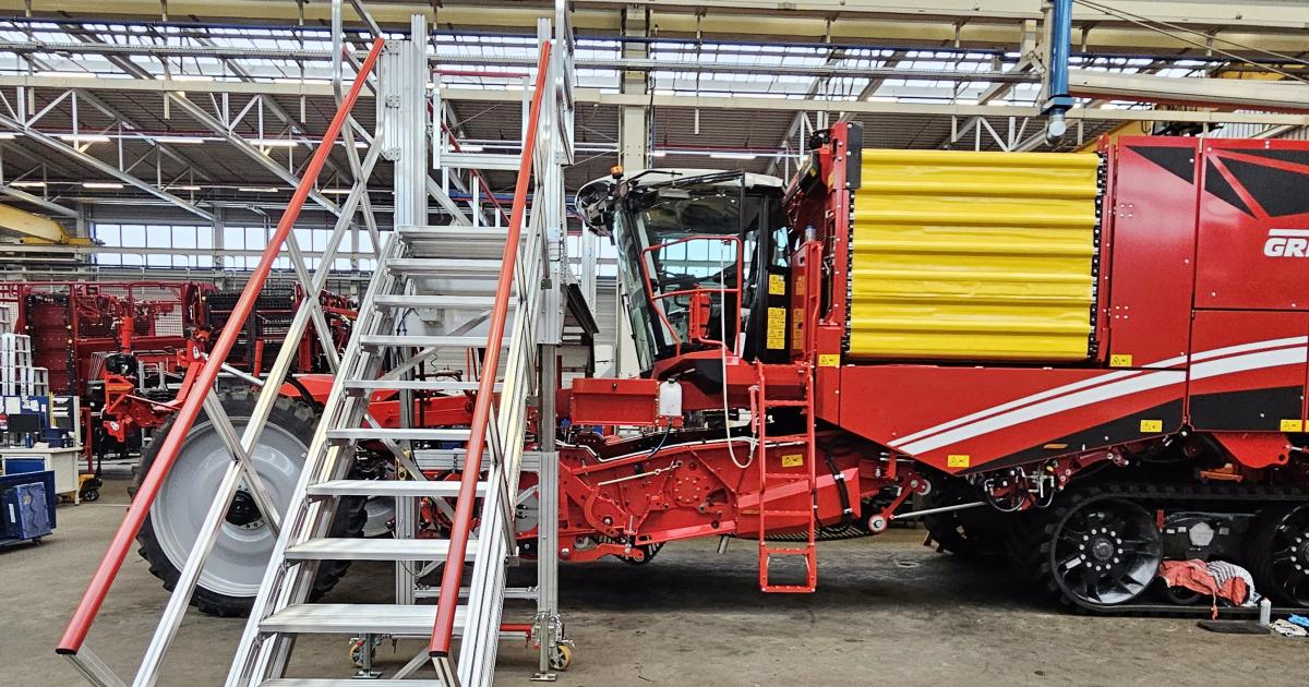 Grimme entscheidet sich für Hymer-Steigtechnik • GIT-SICHERHEIT.de ist das Zielgruppen-Portal ...