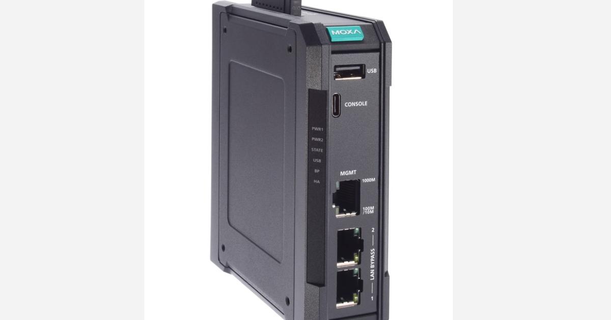 Moxa: EDF-G1002-BP Series - SHORTLIST HIGHLIGHT • GIT-SECURITY.com is the target group portal ...