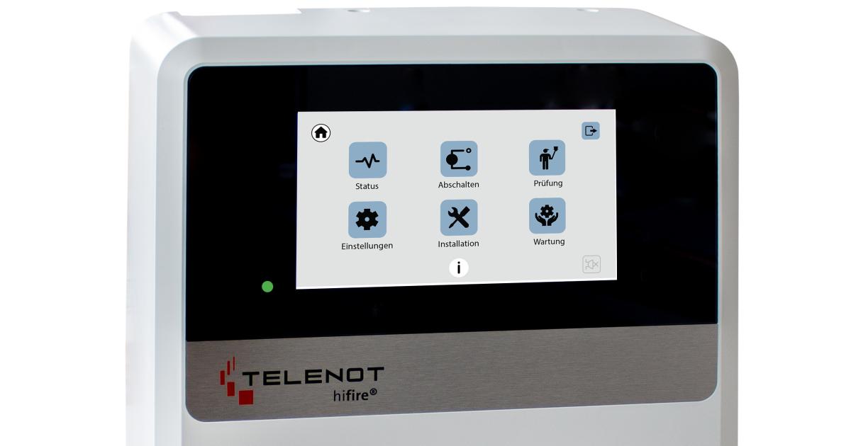 Hifire 4100 XS von Telenot: kompakter Aufbau, einfache Parametrierung ...