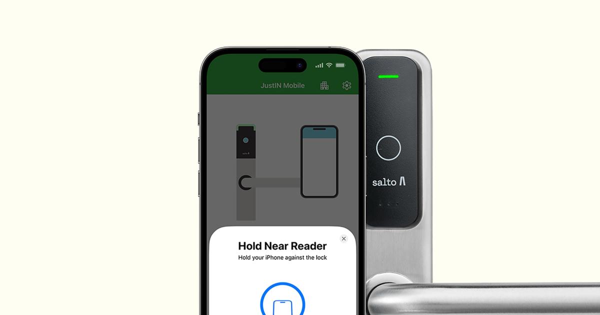 Salto erweitert JustIN Mobile mit NFC-Tap-Funktionalität für iOS • GIT ...