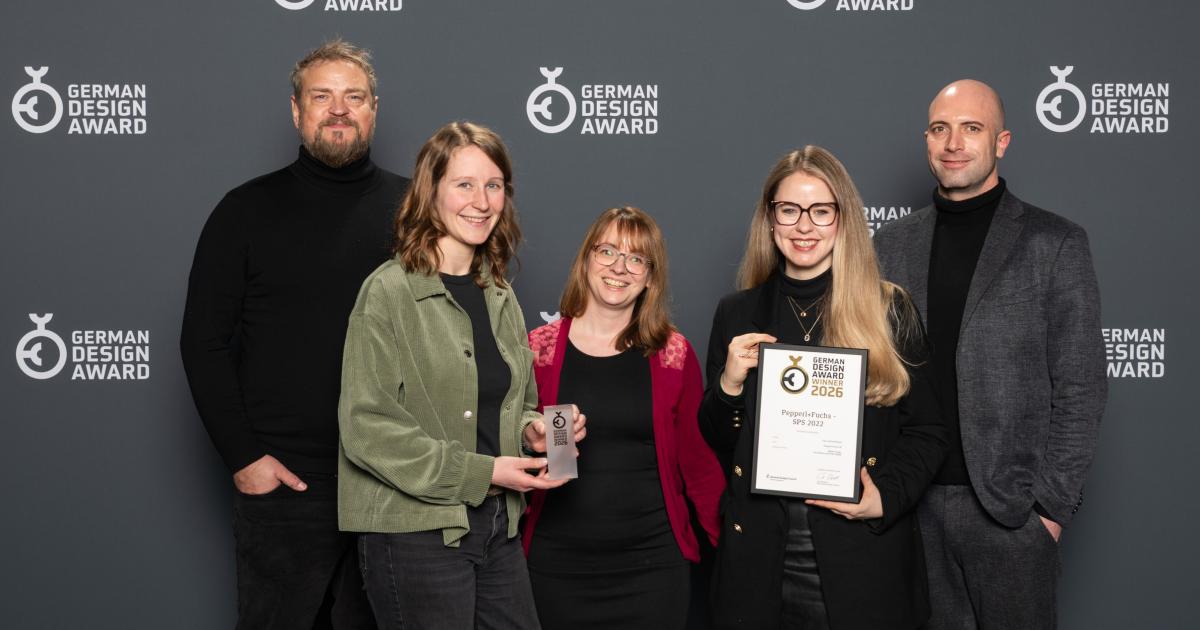 Pepperl+Fuchs mit German Design Award ausgezeichnet • GIT-SICHERHEIT.de ...
