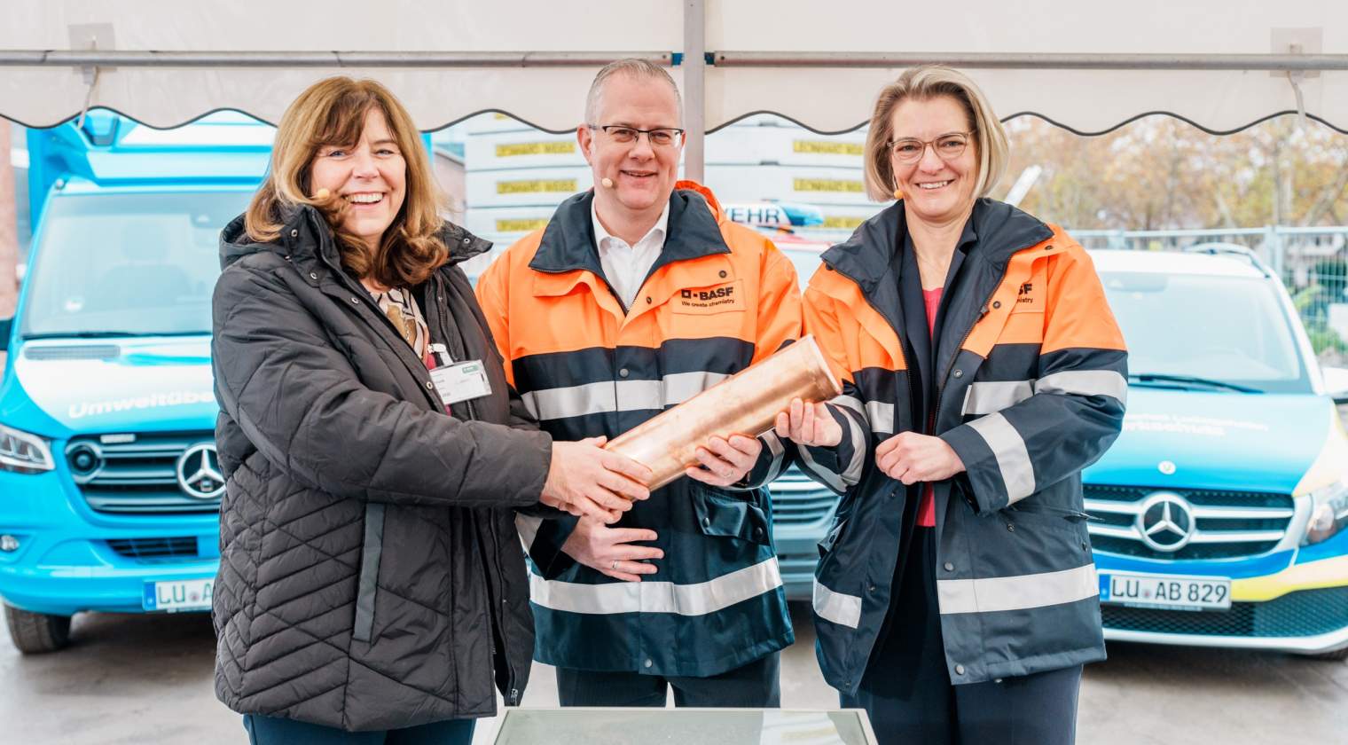 Grundsteinlegung für Gefahrenabwehrzentrum bei BASF • GIT-SICHERHEIT.de ...